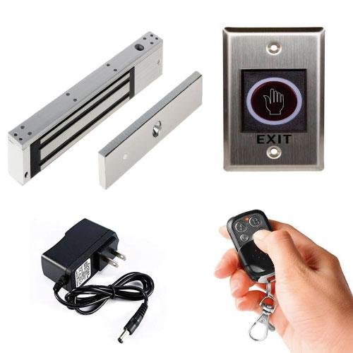 Kit Acceso Control Remoto Cerradura Electromagnética 600lb - Cronte ...
