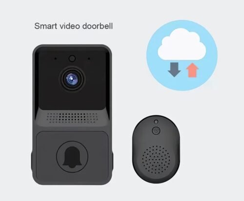 VIDEO PORTERO PARA 1 VIVIENDA WIFI TUYA SMART VISUALIZACION DESDE APP MOVIL | Cronte Technology
